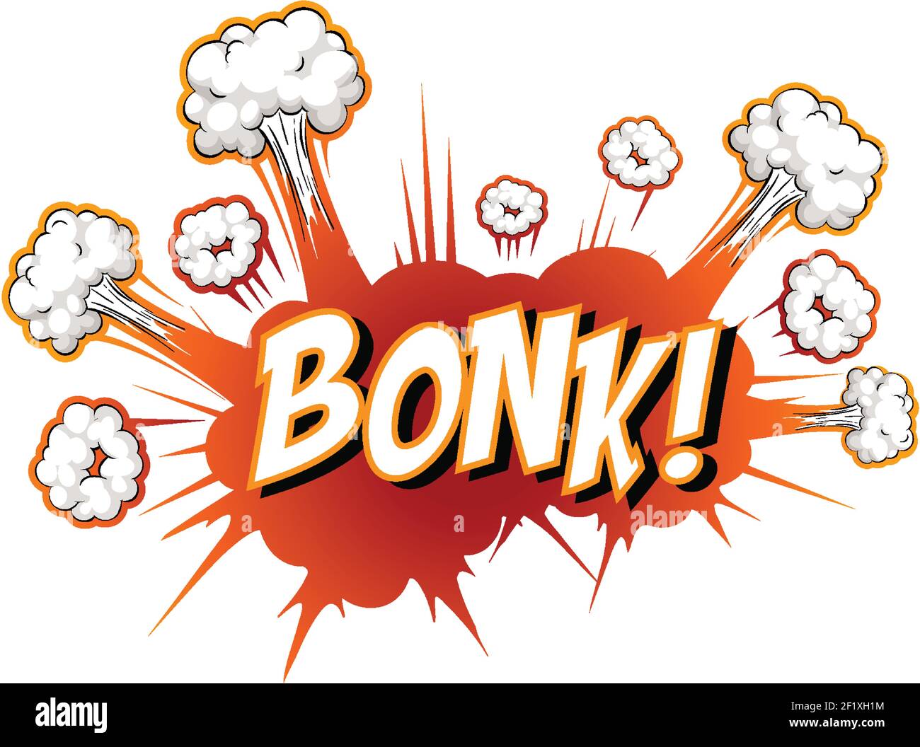 Bonk vector vectors hi-res stock photography and images - Alamy