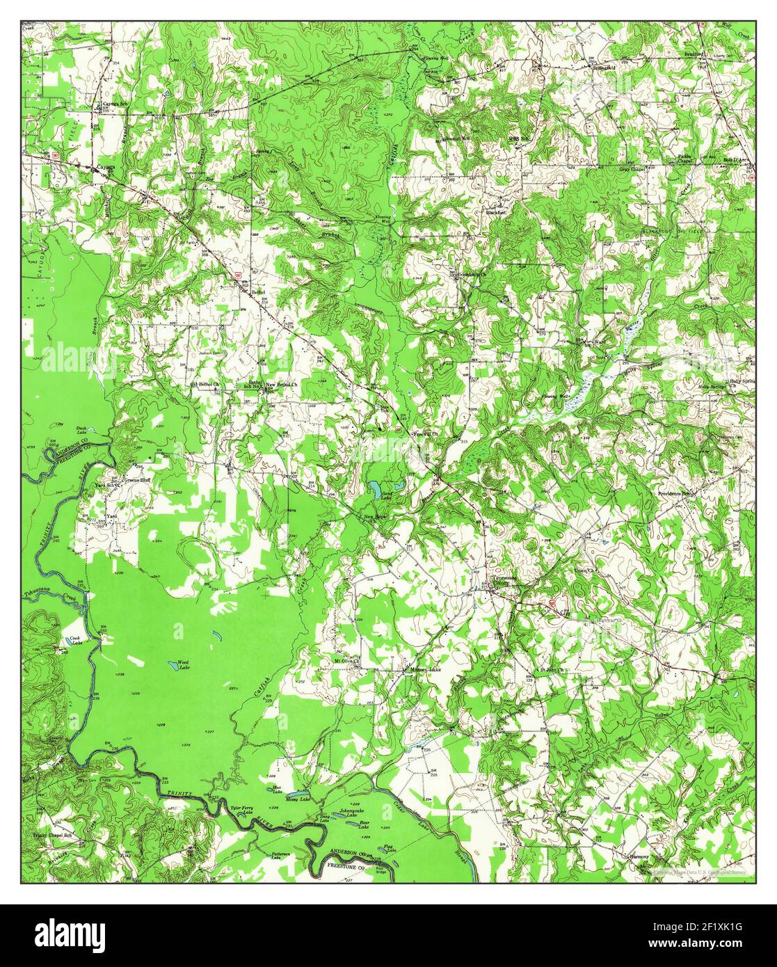 Map of the colony texas hi-res stock photography and images - Alamy