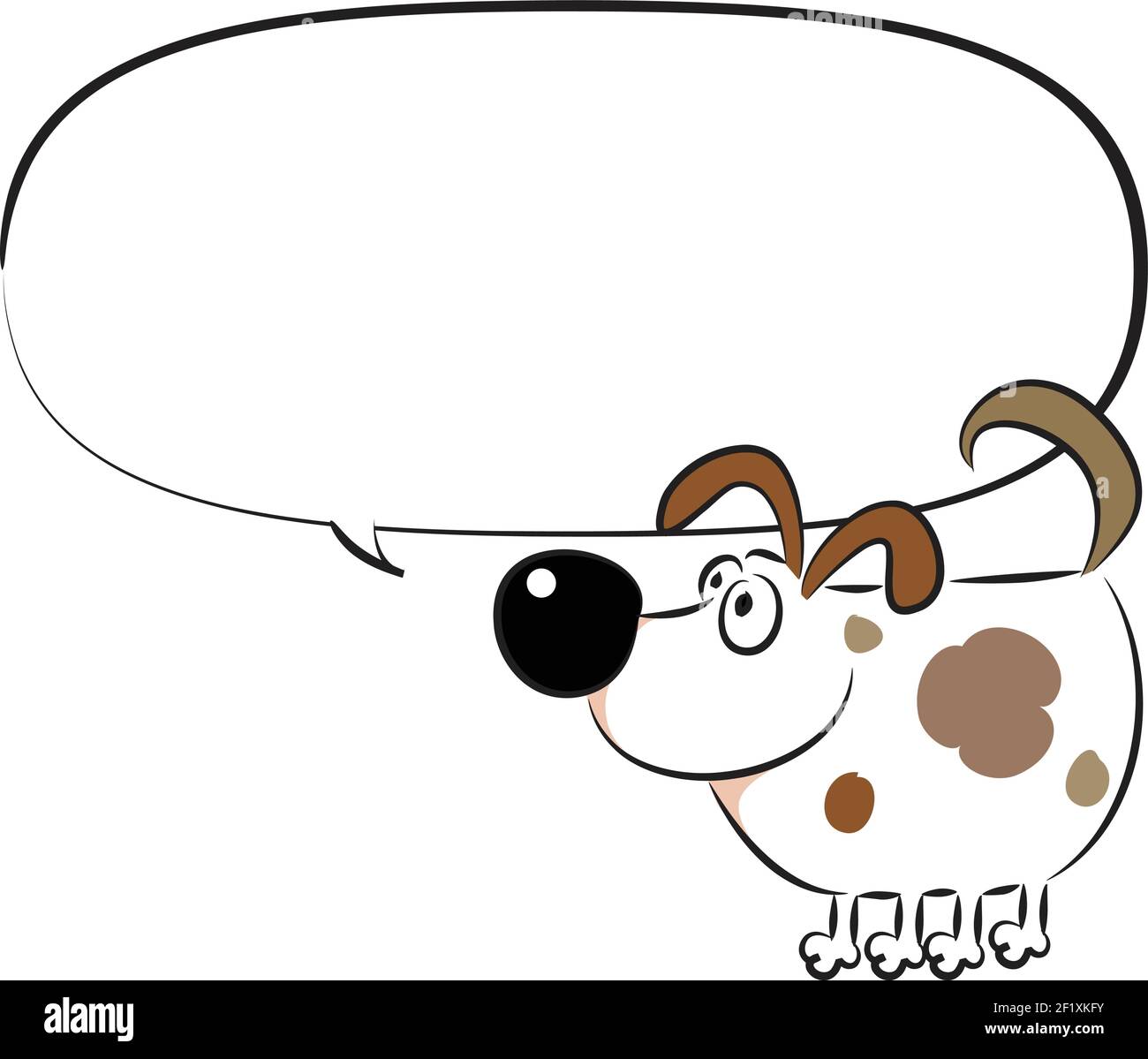 vector cartoon animals with speech bubble background Stock Vector Image ...