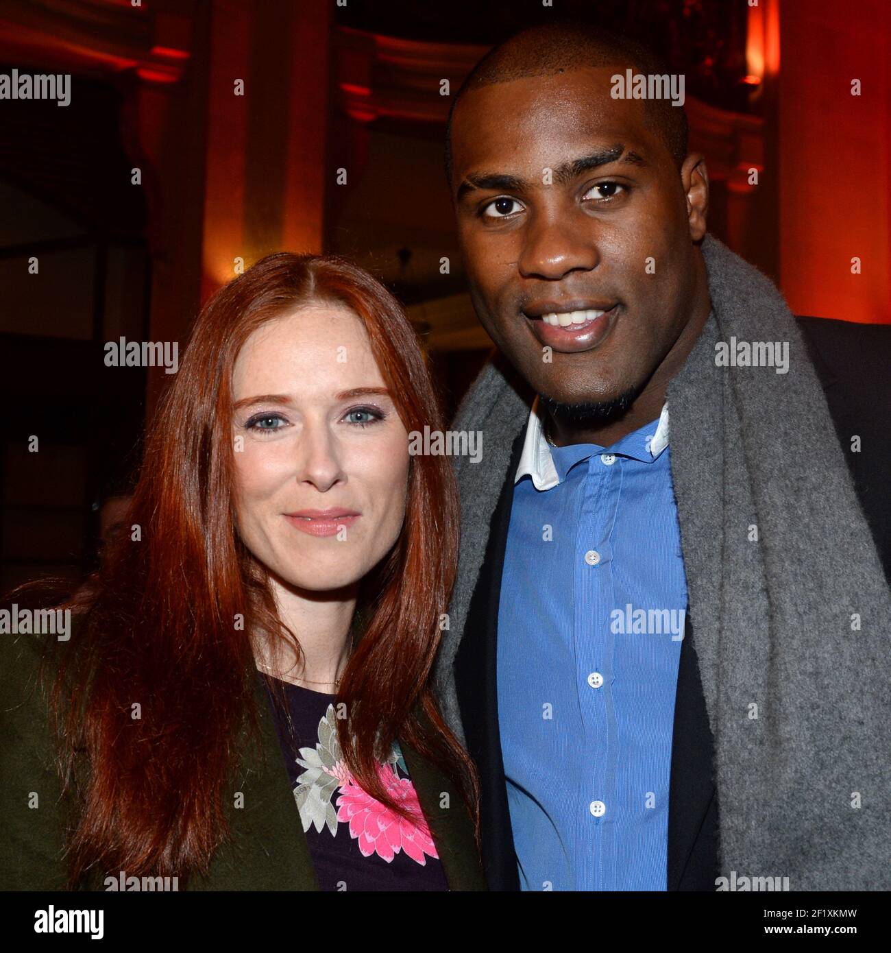 Inauguration lights Faubourg Saint-Honore , Paris , France , with Teddy ...