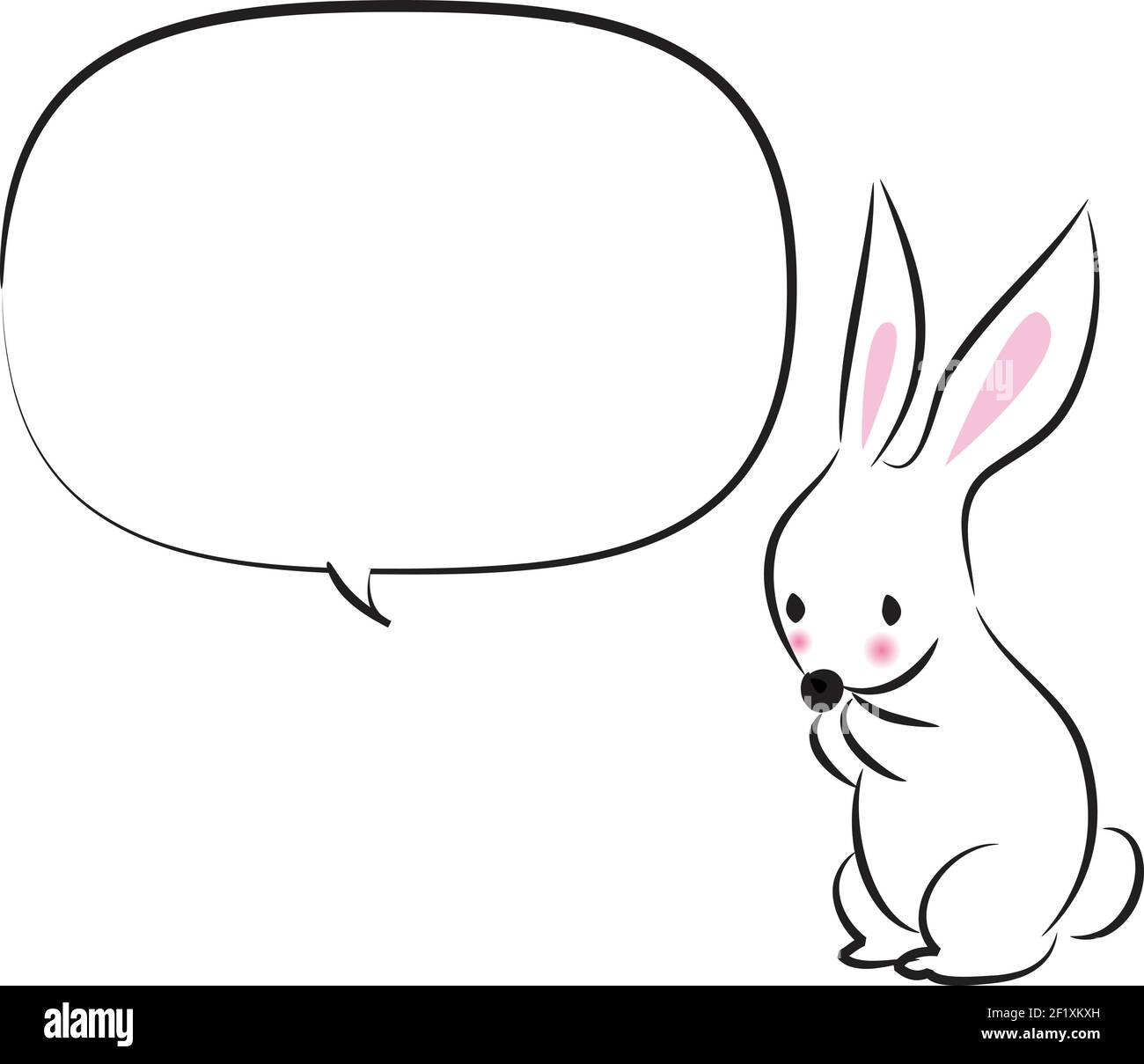 vector cartoon animals with speech bubble background Stock Vector Image ...