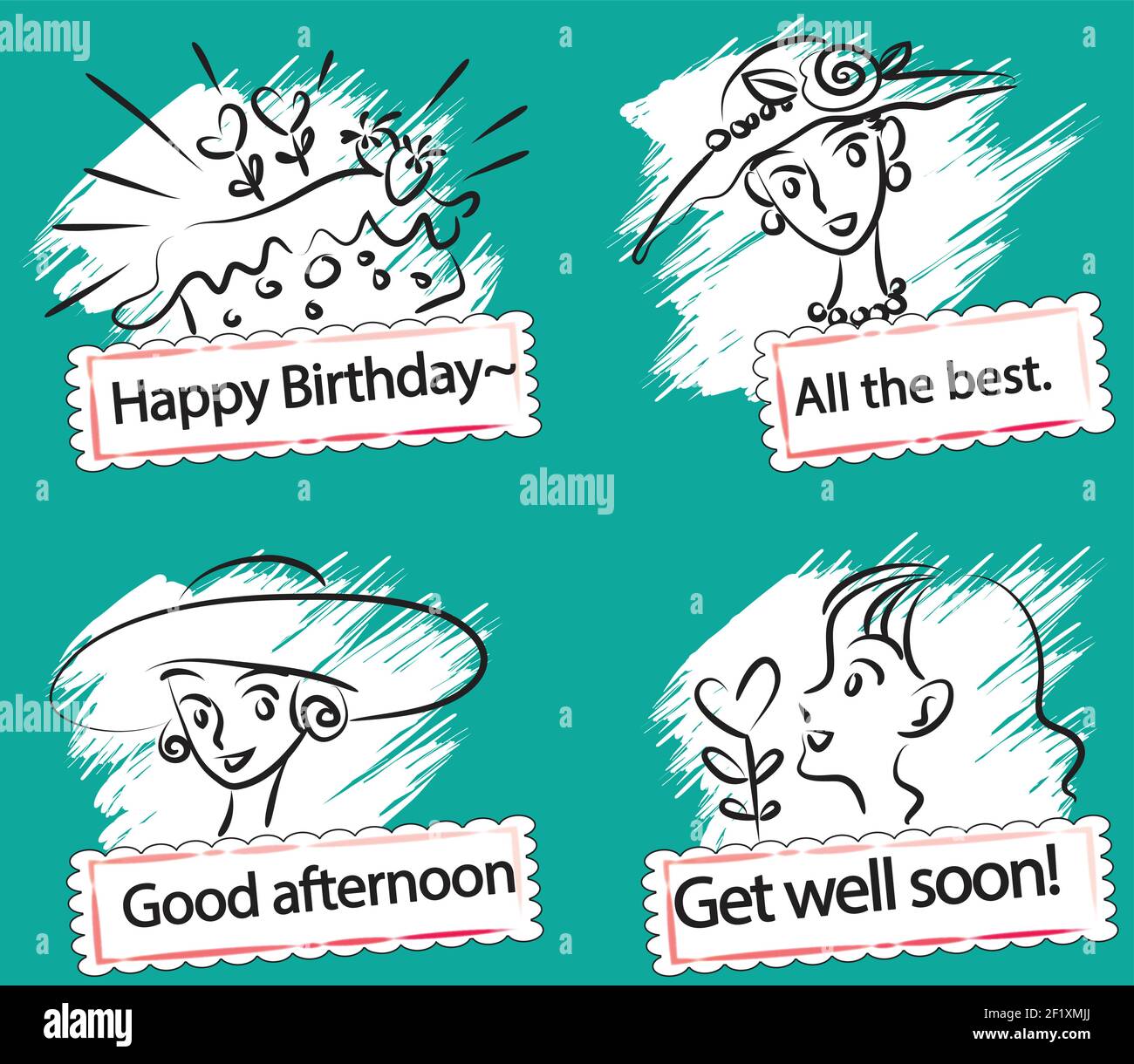 Girls out night Stock Vector Images - Alamy