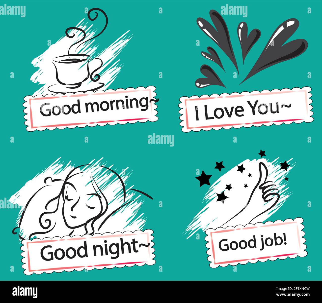 cartoon emoji set Stock Vector Image & Art - Alamy