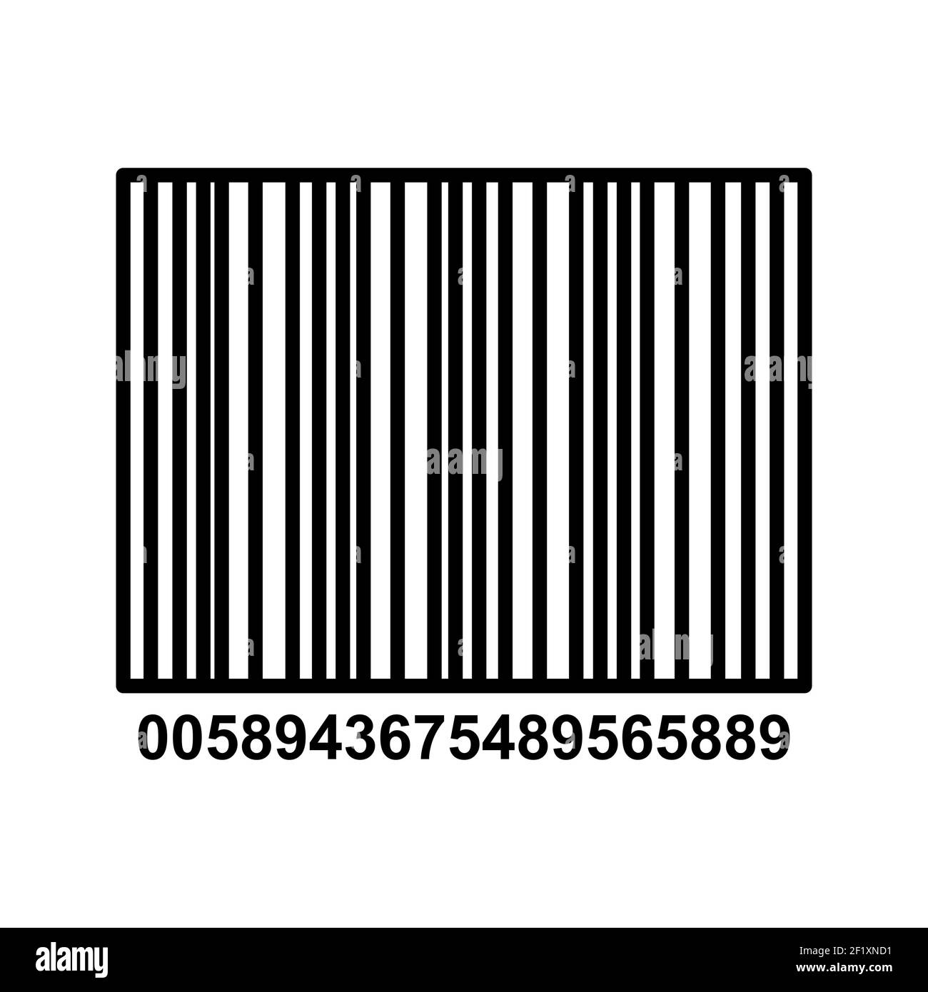 An illustration of a unique digital access line vector icon on a white ...