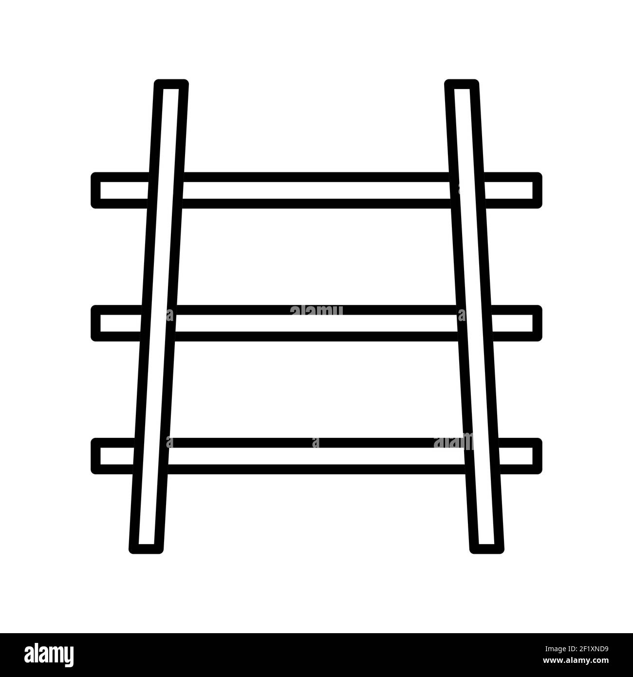 Railroad track line drawing hi-res stock photography and images - Alamy