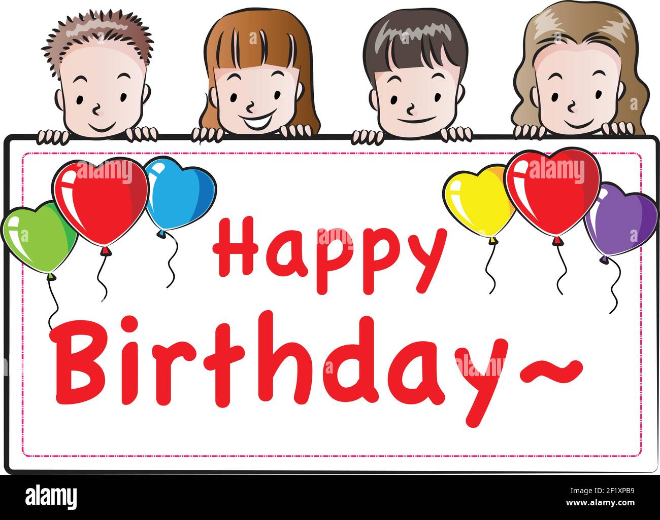 vector cartoon Birthday Stock Vector Image & Art - Alamy