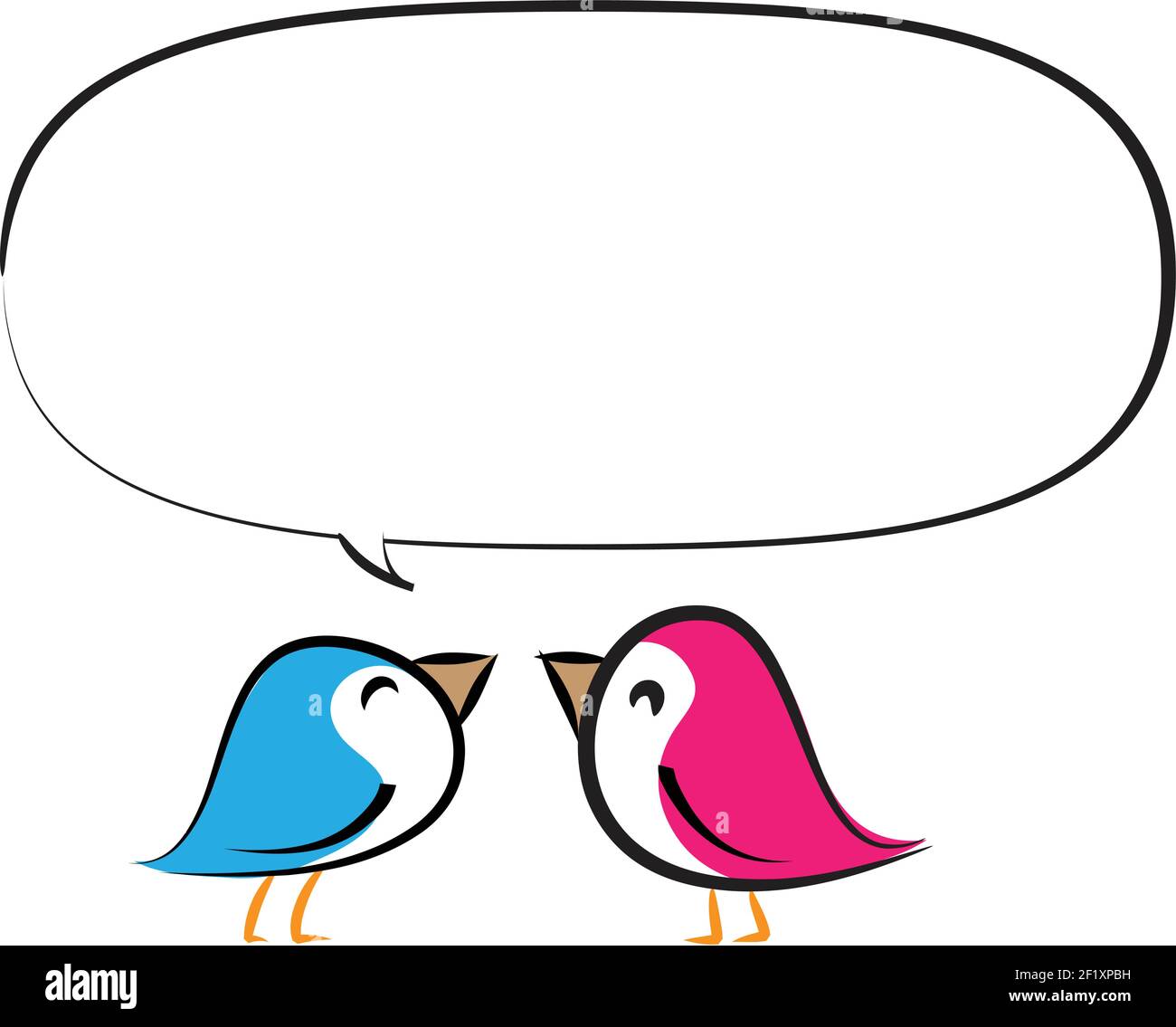 vector cartoon animals with speech bubble background Stock Vector Image ...