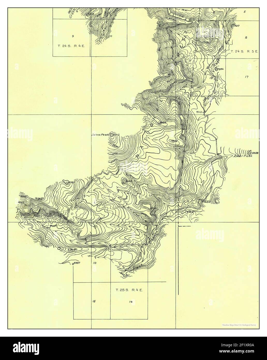Emery county map hi-res stock photography and images - Alamy