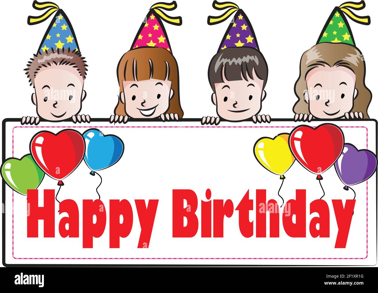 vector cartoon Birthday Stock Vector Image & Art - Alamy