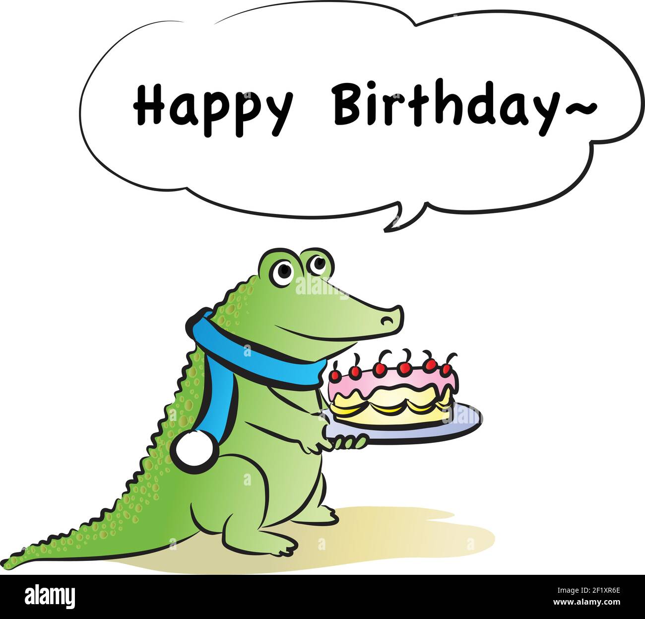 vector cartoon Birthday Stock Vector Image & Art - Alamy