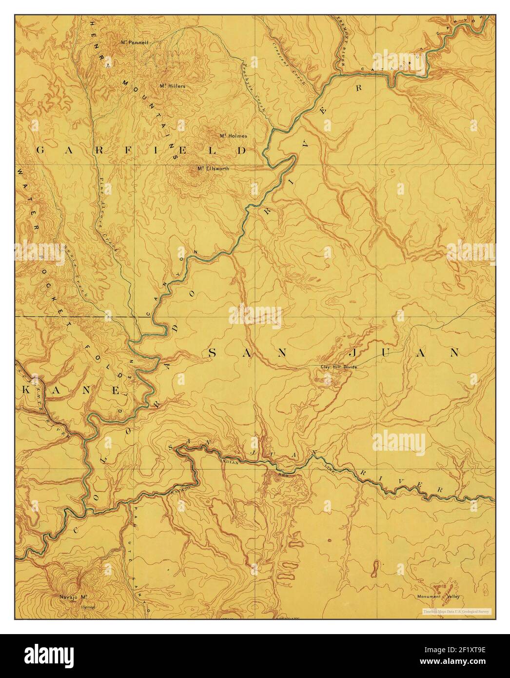 Henry mountains Cut Out Stock Images & Pictures - Alamy