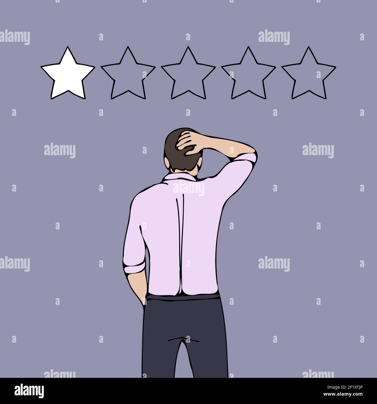 Negative evaluation hi-res stock photography and images - Alamy