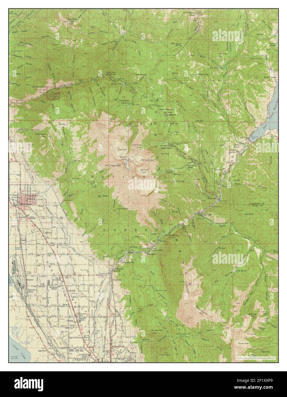 Map of orem hi-res stock photography and images - Alamy