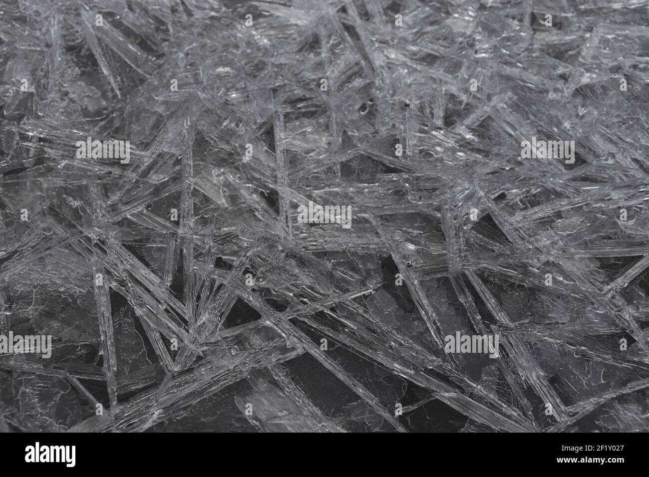Ice forming geometric shapes Stock Photo - Alamy