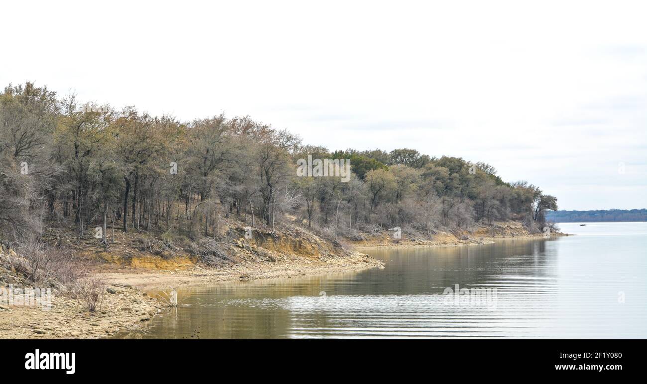 The view of Lake Whitney State Park in Texas Stock Photo - Alamy