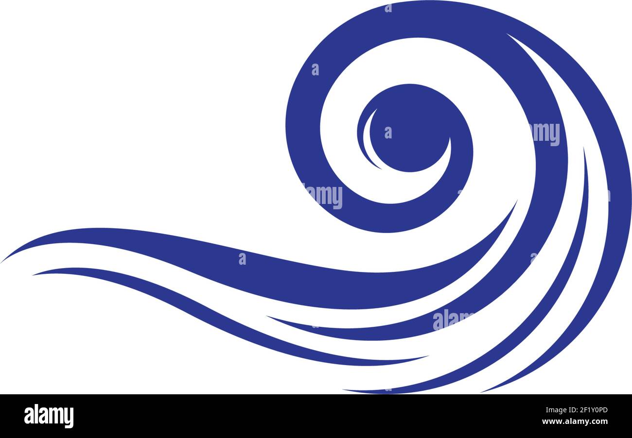 Water wave logo vector icon illustration design Stock Vector Image ...