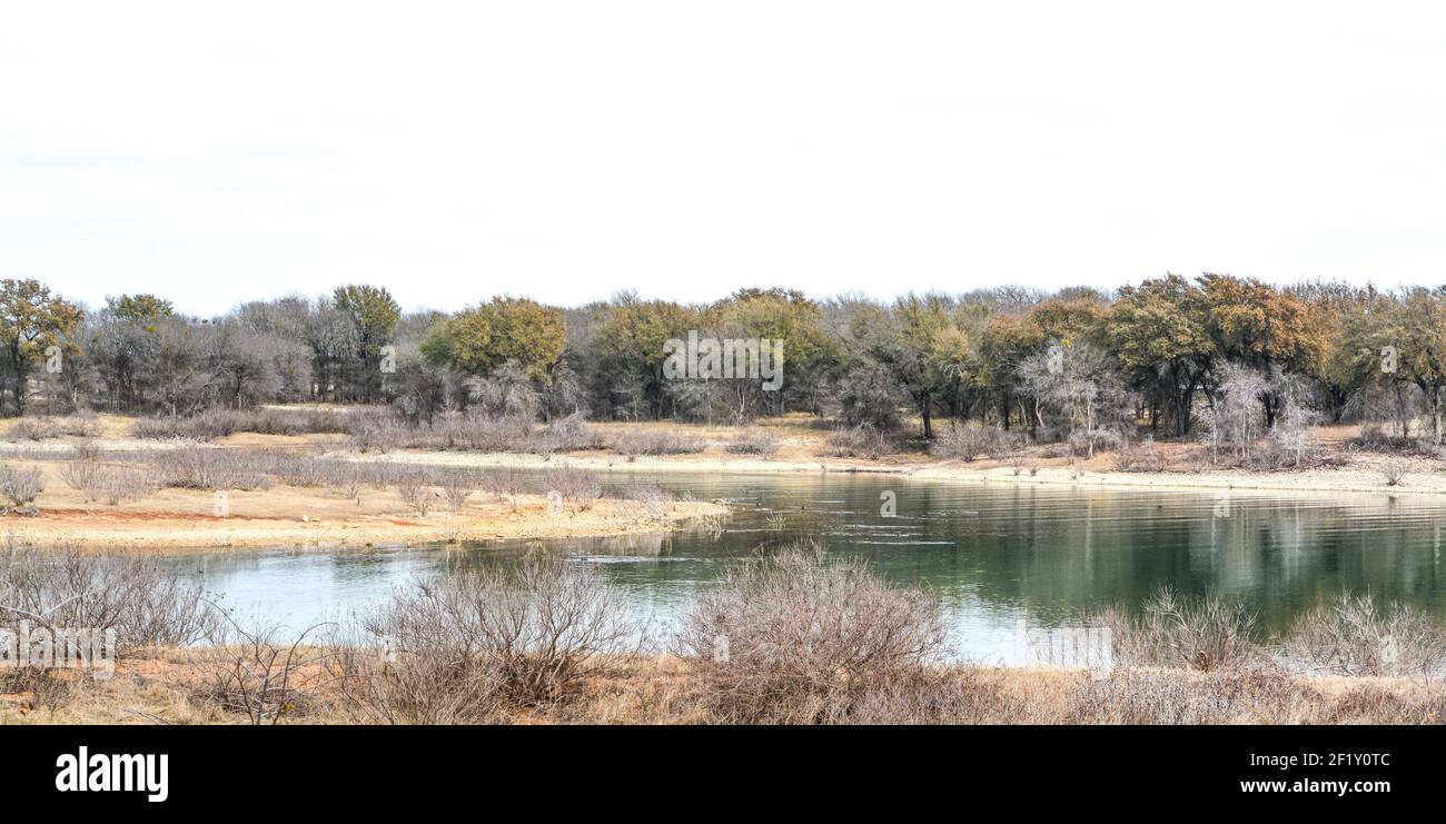 The view of Lake Whitney State Park in Texas Stock Photo - Alamy