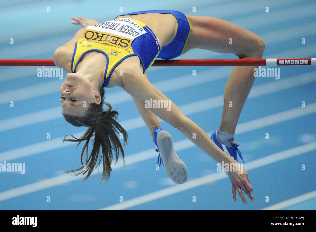 Emma Green Tregaro (SWE) competes on High Jump women qualification ...