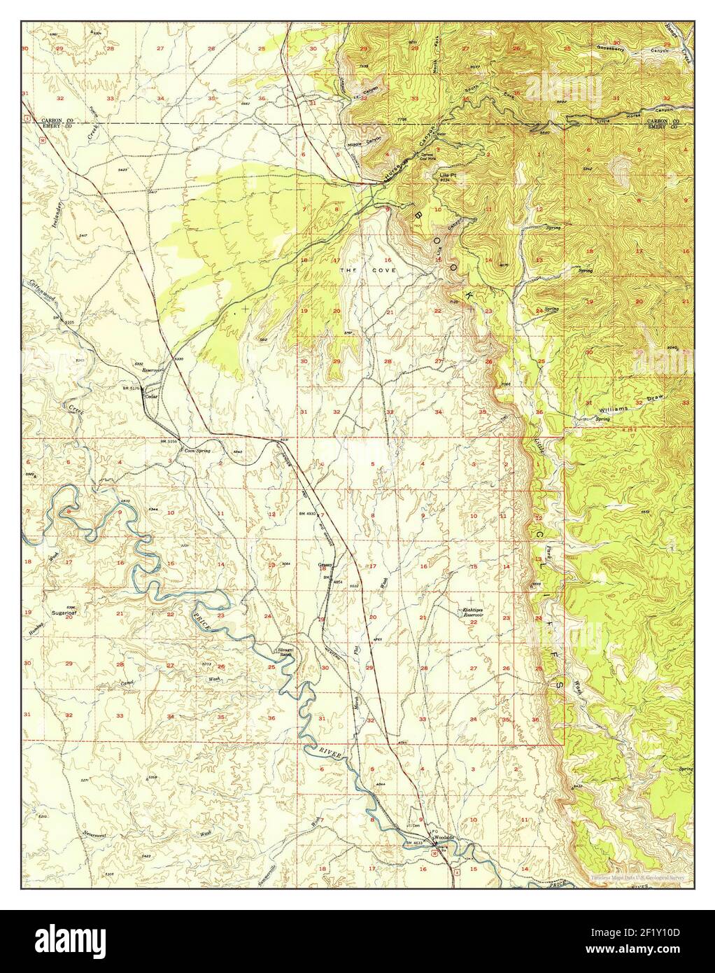 1950 road map hi-res stock photography and images - Alamy