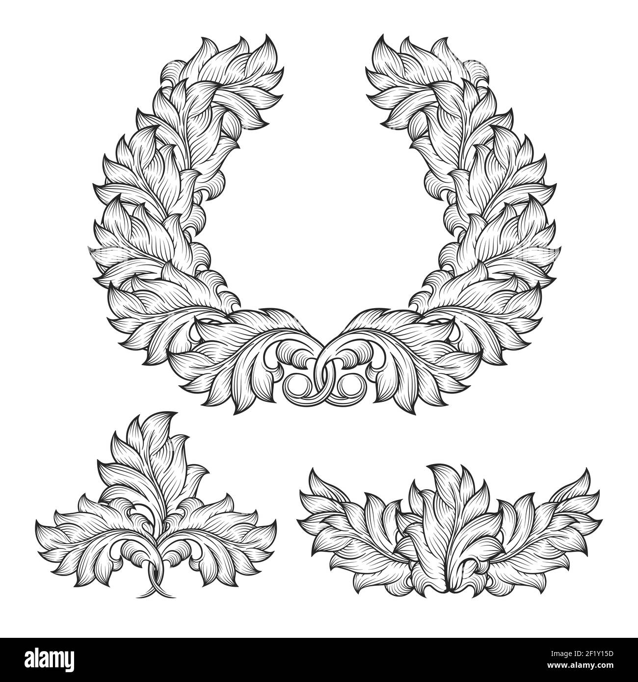 Victorian Scroll Design
