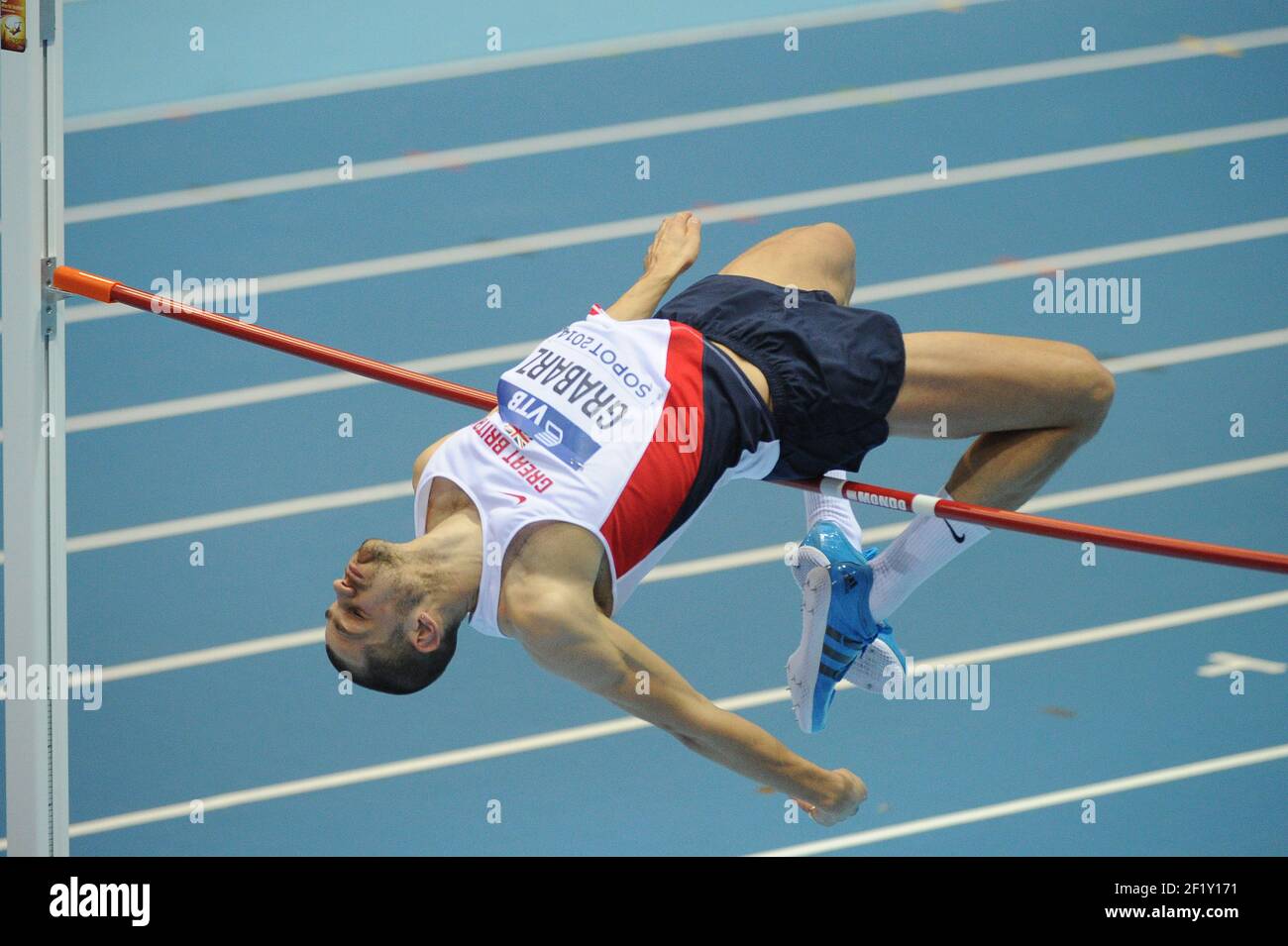High jump men qualification hi-res stock photography and images - Alamy
