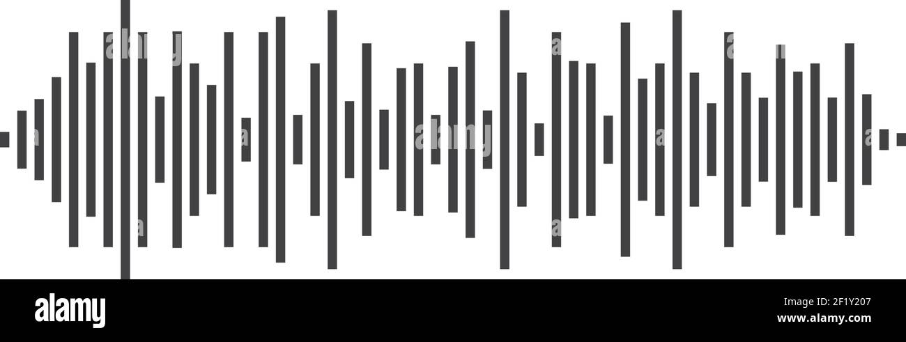 Sound wave logo template vector icon illustration Stock Vector Image ...