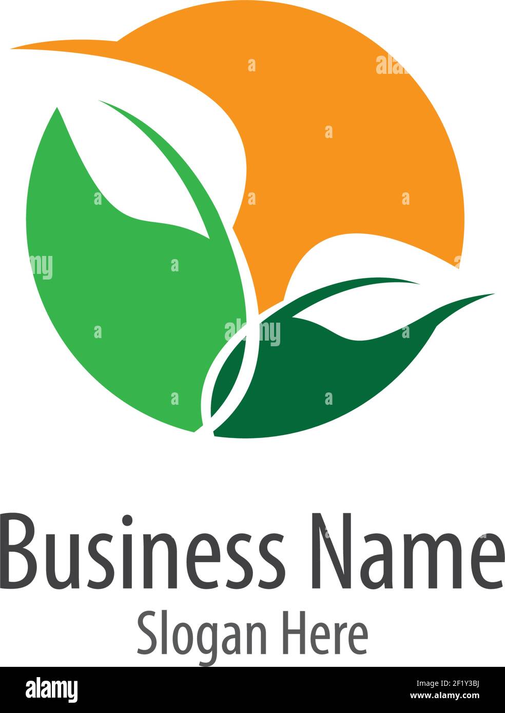 Leaf logo images illustration design Stock Vector Image & Art - Alamy