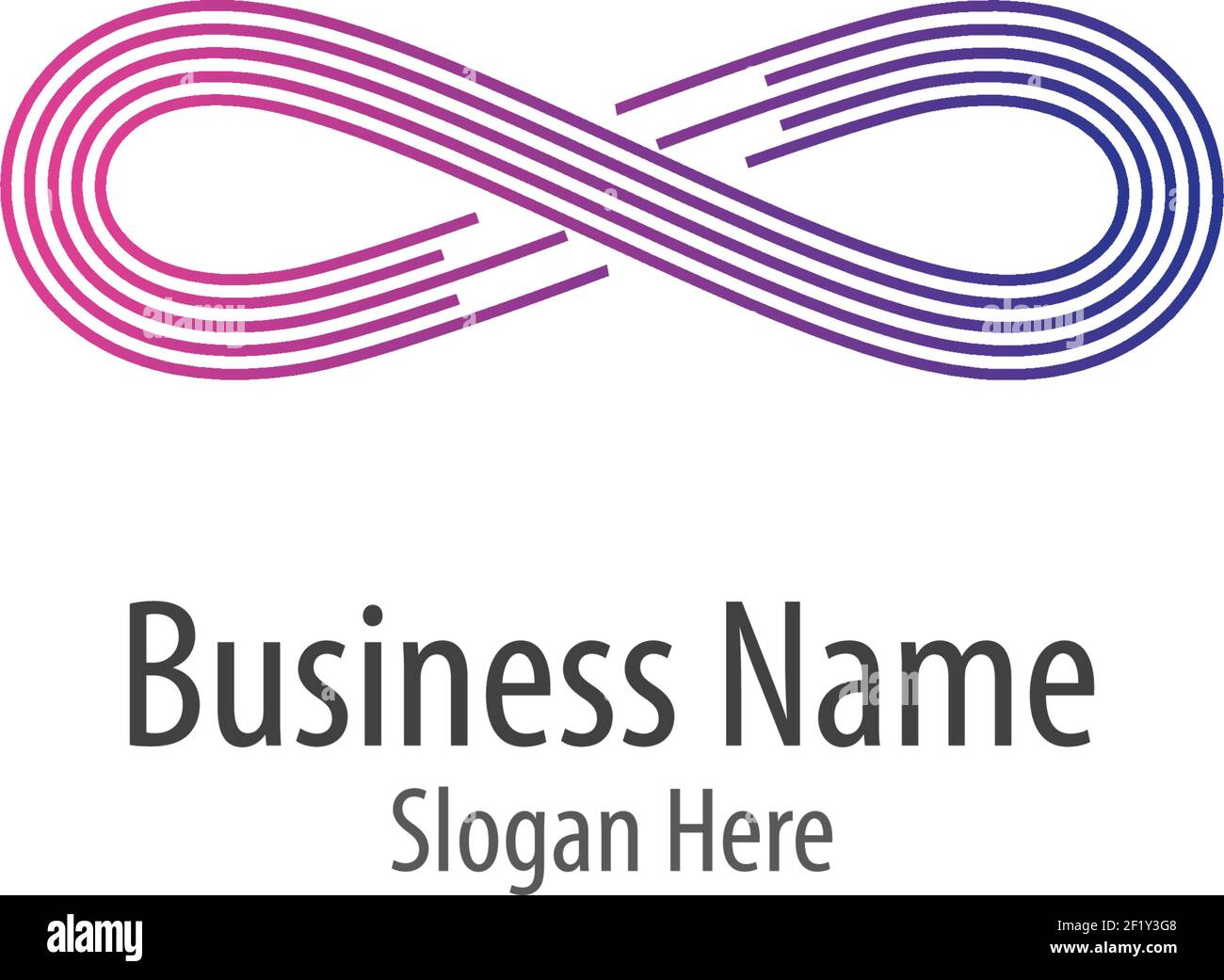 Infinity logo template vector icon illustration design Stock Vector ...