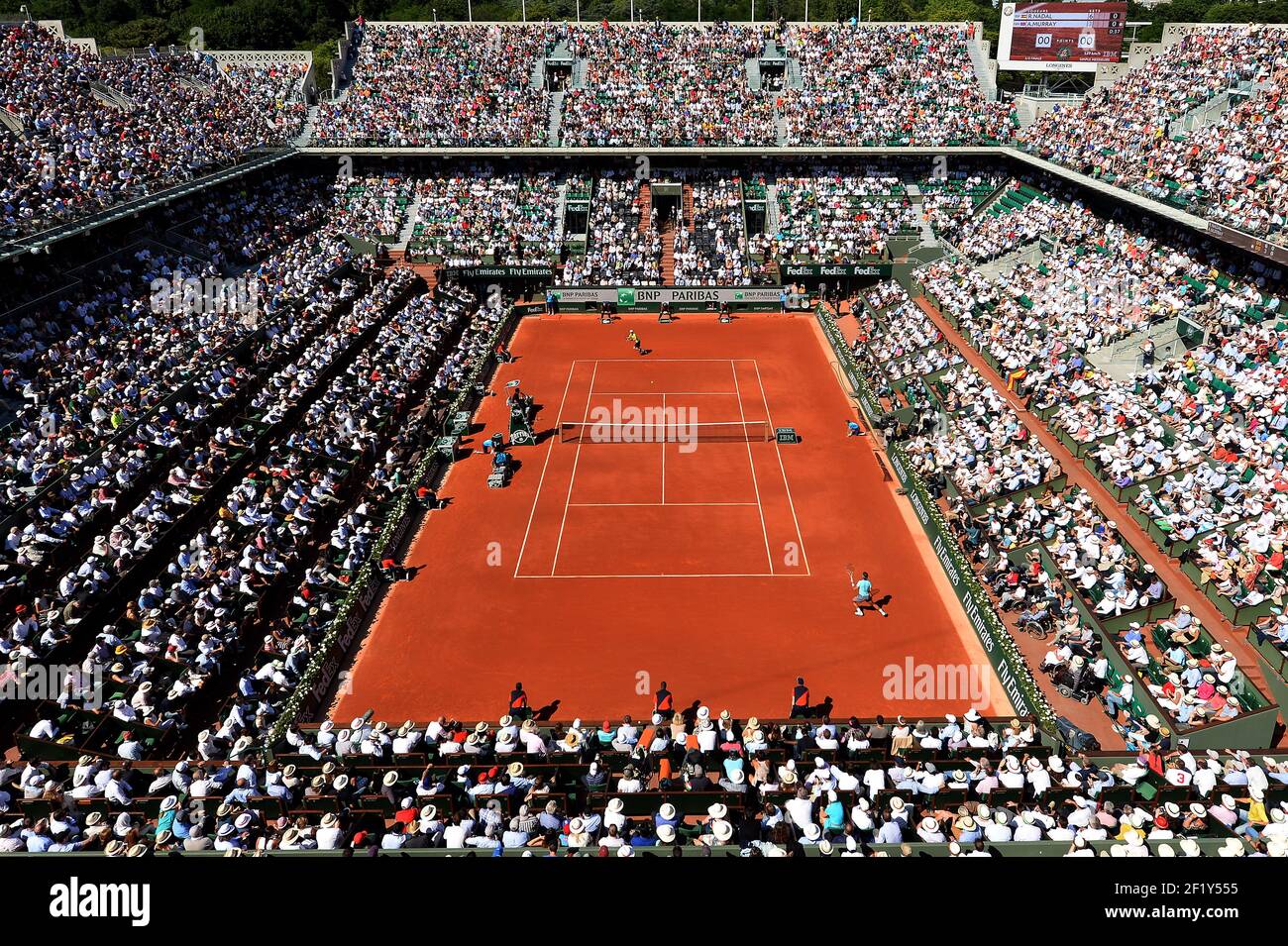 Court Philippe Chatrier Paris High Resolution Stock Photography and ...