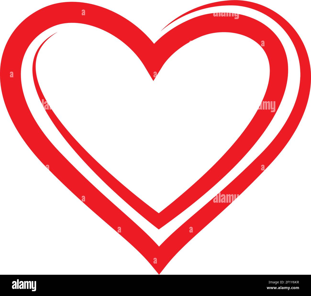 Love logo template symbol icon illustration design Stock Vector Image ...