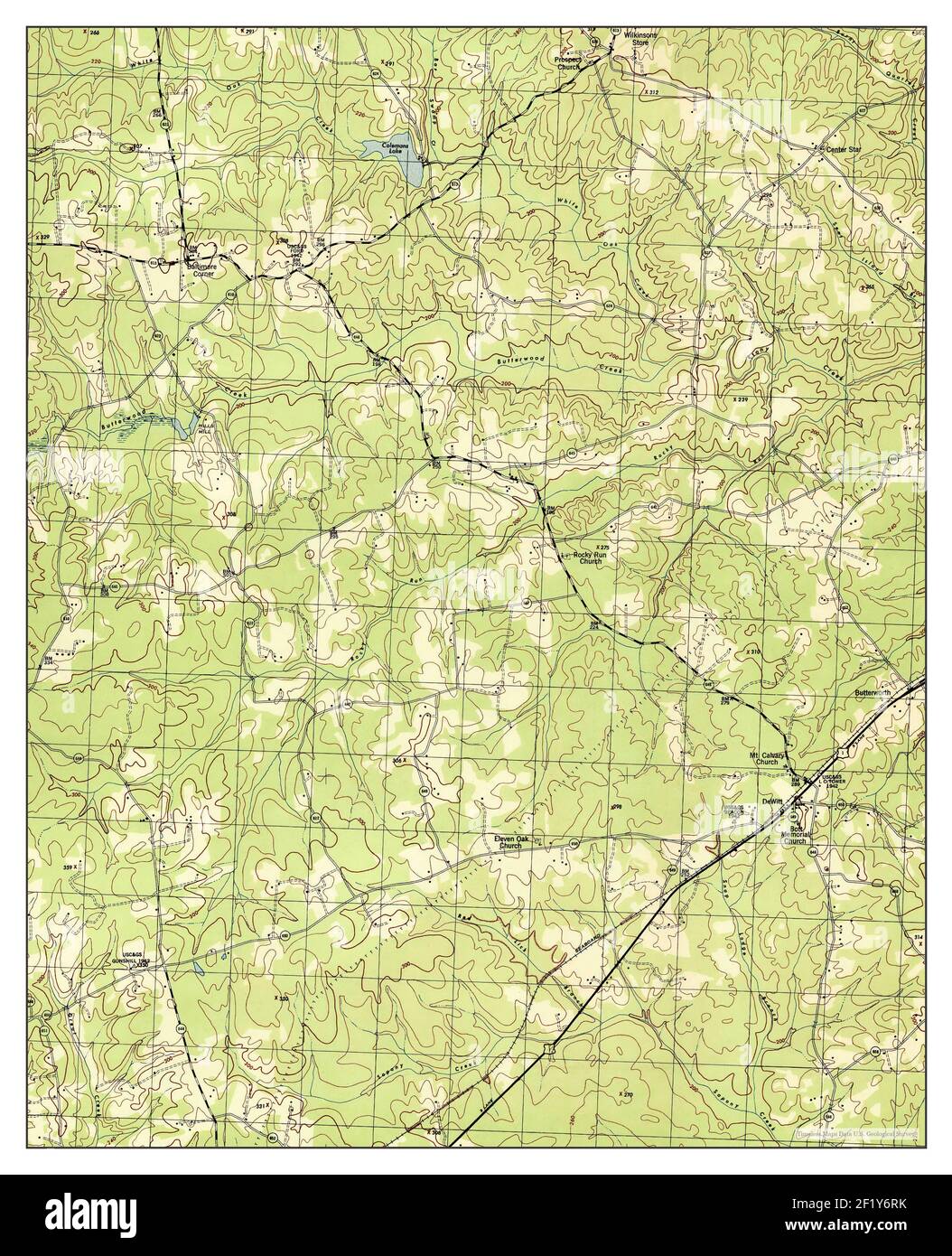 Map of dewitt virginia hi-res stock photography and images - Alamy