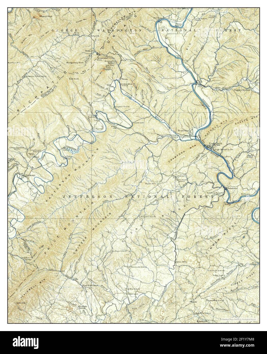 1913 virginia map hi-res stock photography and images - Alamy