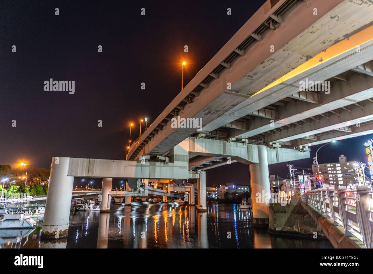 Highway yokohama night view hi-res stock photography and images - Alamy