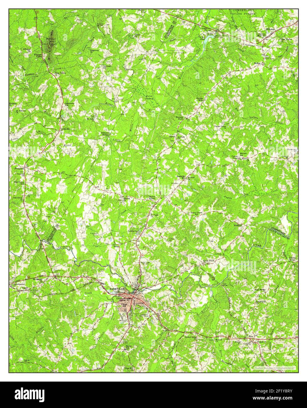 Farmville map hi-res stock photography and images - Alamy