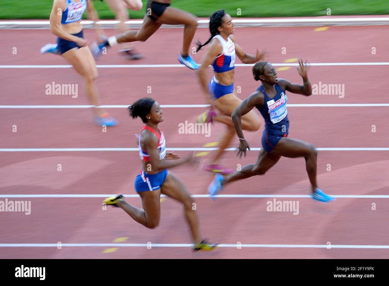 Myriam Soumare (FRA) /100m / Silver Medal during the Day two of the ...