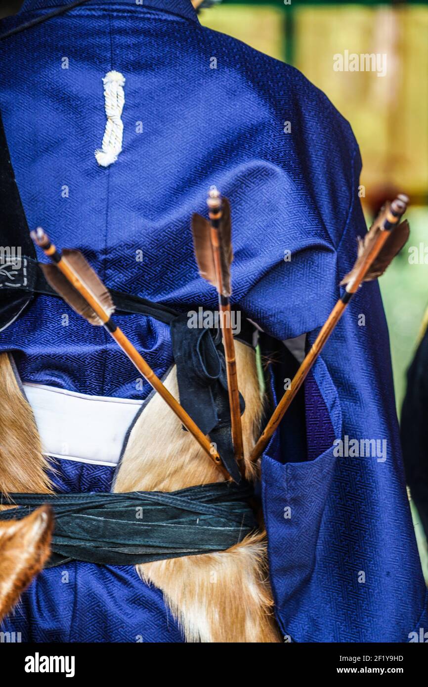 Archer of horseback archery Stock Photo - Alamy