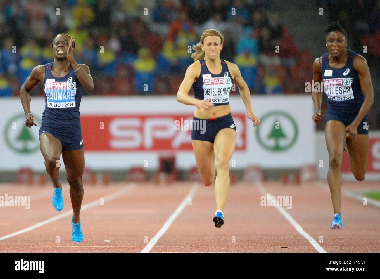 Myriam Soumare (FRA) /100m / Silver Medal during the Day two of the ...