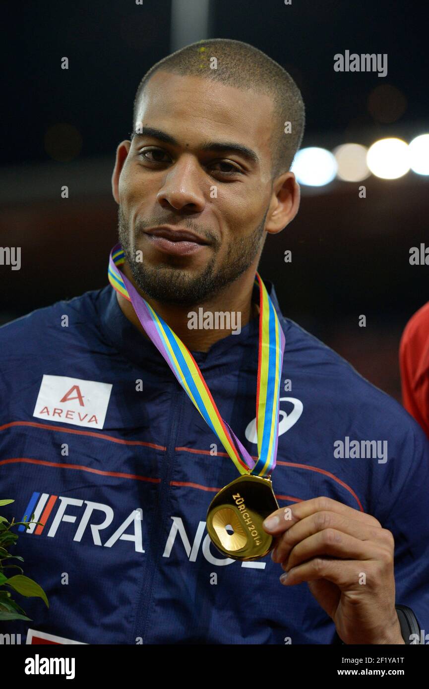 Benjamin Compaore (FRA) / Triple Jump / Gold Medal during the Day three ...