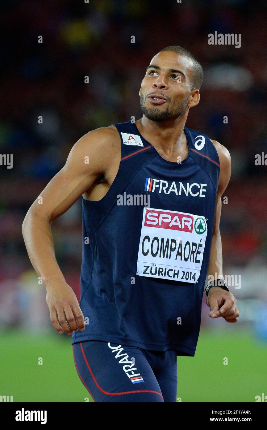Benjamin Compaore (FRA) / Triple Jump / Gold Medal during the Day three ...