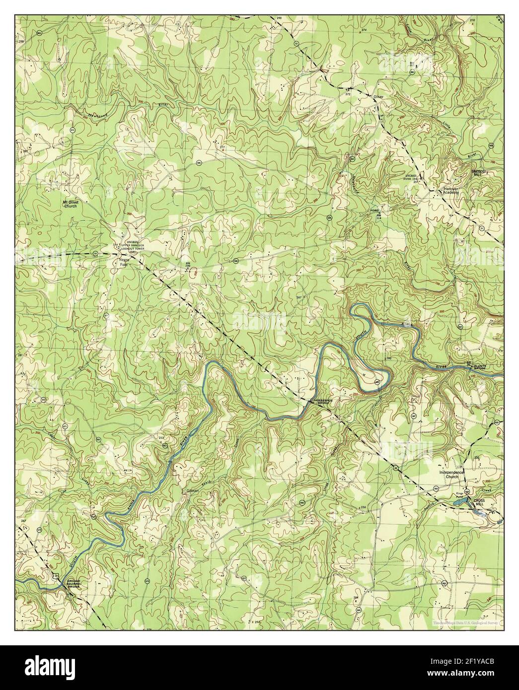 Hanover virginia map hi-res stock photography and images - Alamy