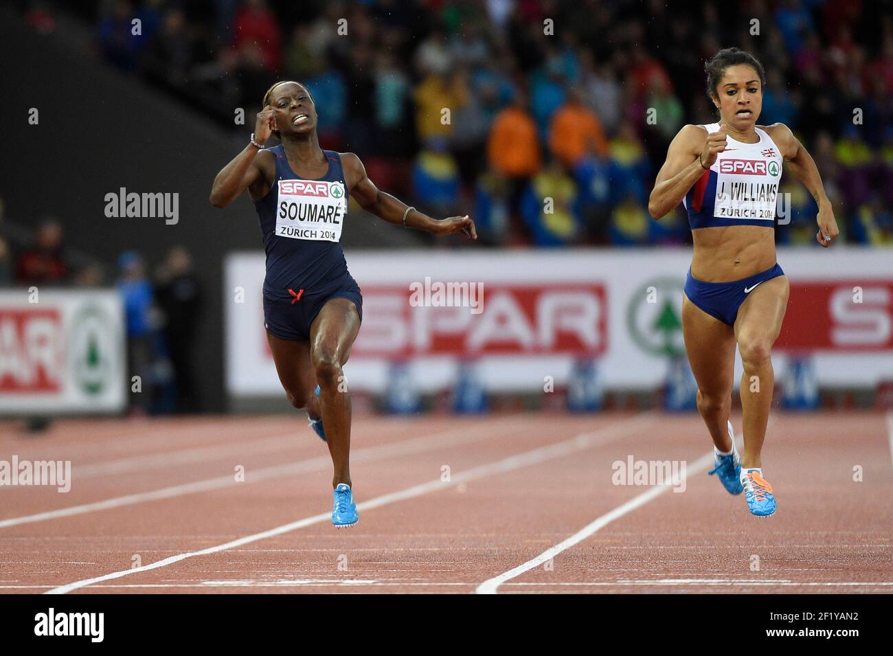Myriam Soumare (FRA) / 200m / Bronze Medal during the Day four of the ...