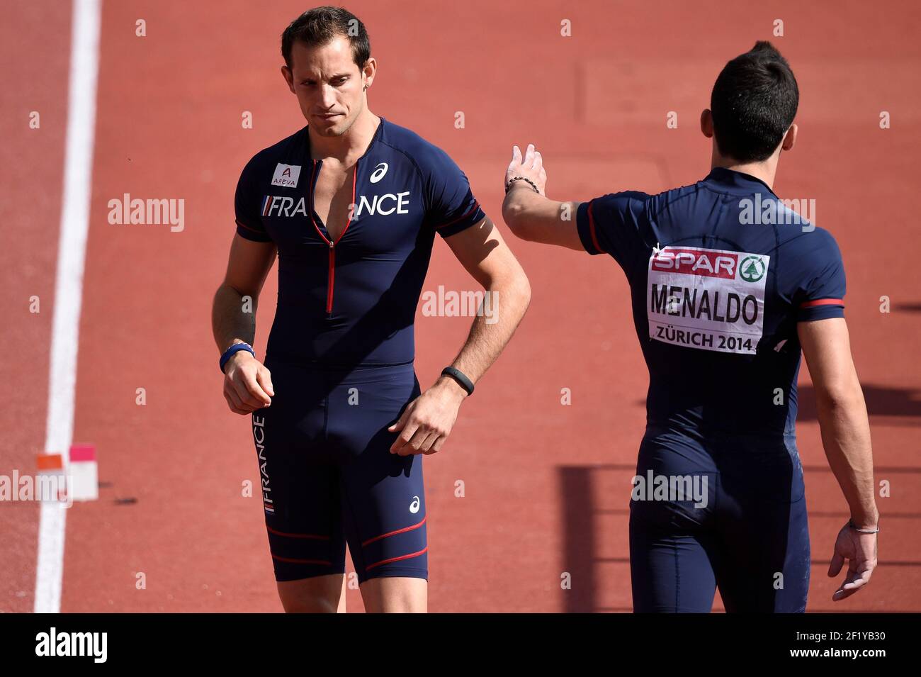 Renaud Lavillenie (FRA) / Pole Vault / Gold Medal - Kevin Menaldo (FRA ...
