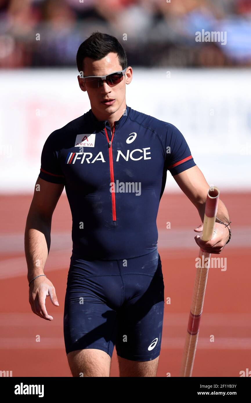 Kevin Menaldo (FRA) / Pole Vault / Bronze Medal during the Day five of ...