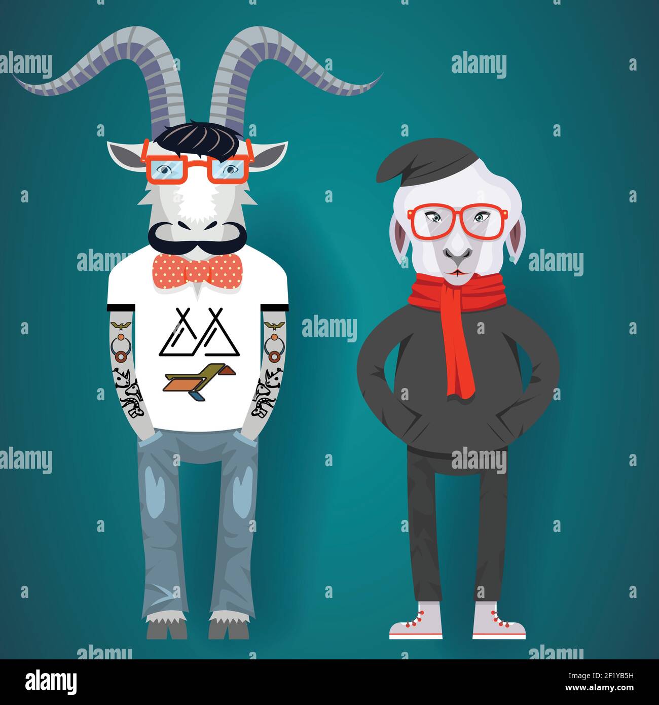 Year Of The Sheep Symbol