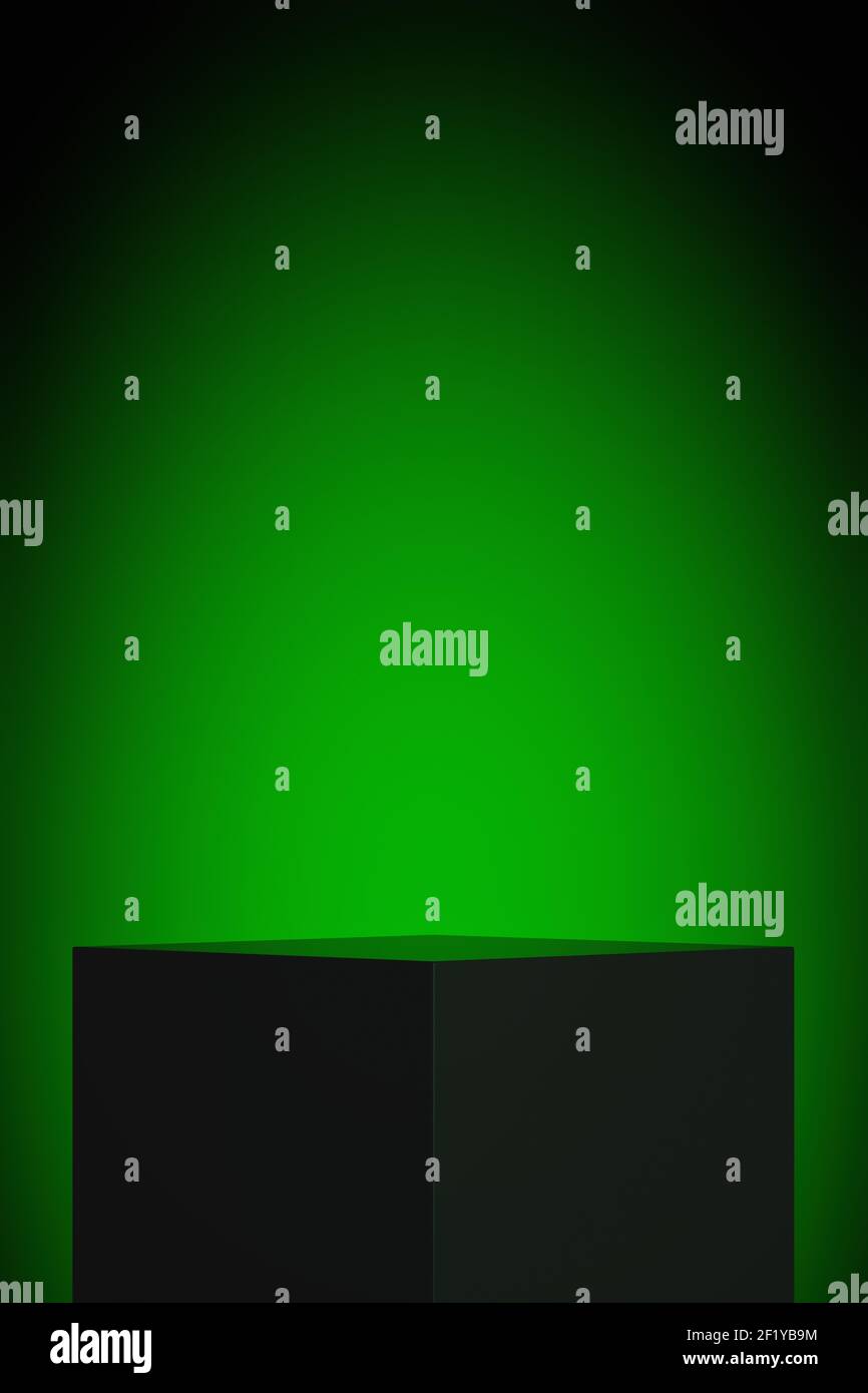 Display green light background Stock Photo - Alamy