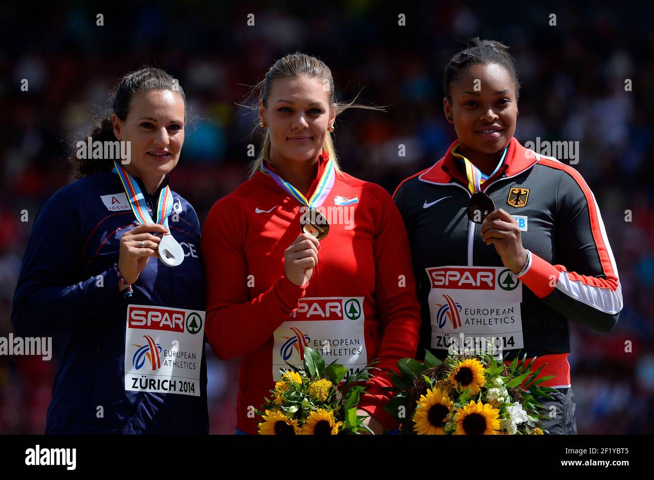 Sandra perkovic discus throw hi-res stock photography and images - Alamy