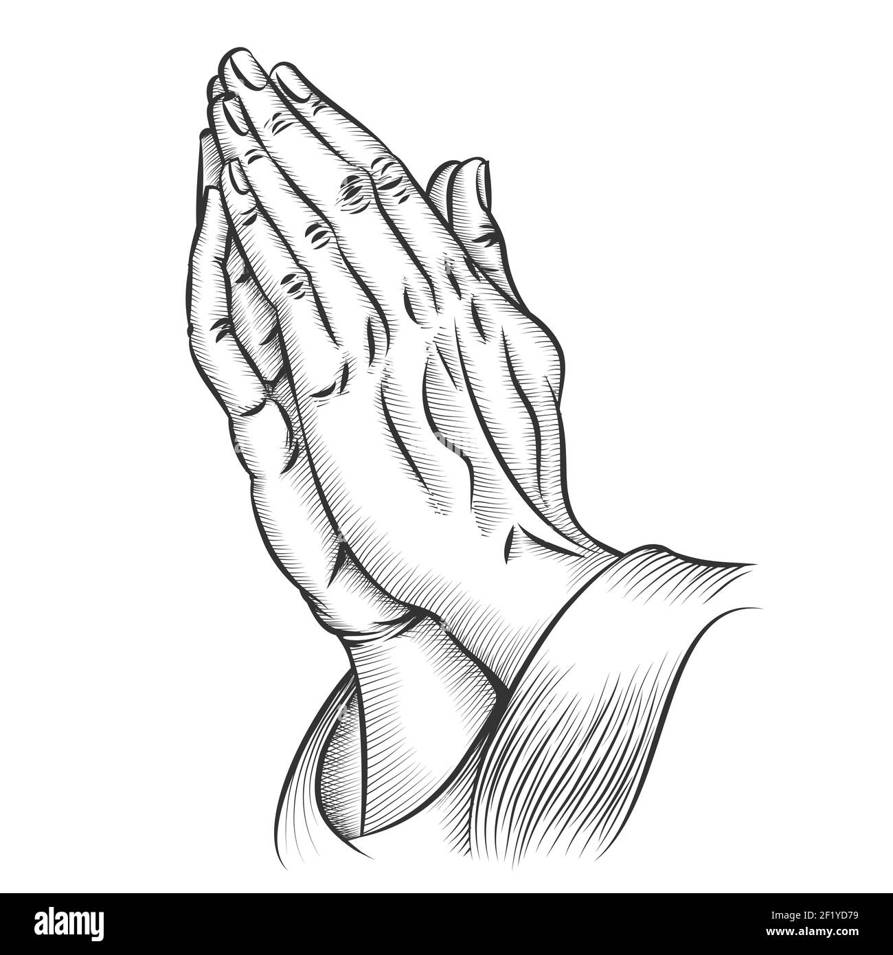 Praying hands. Religion and holy catholic or christian, spirituality ...