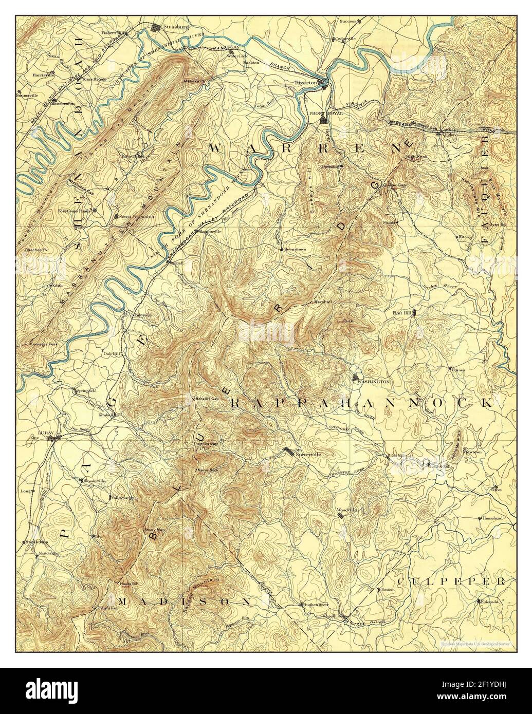 Luray virginia map hi-res stock photography and images - Alamy