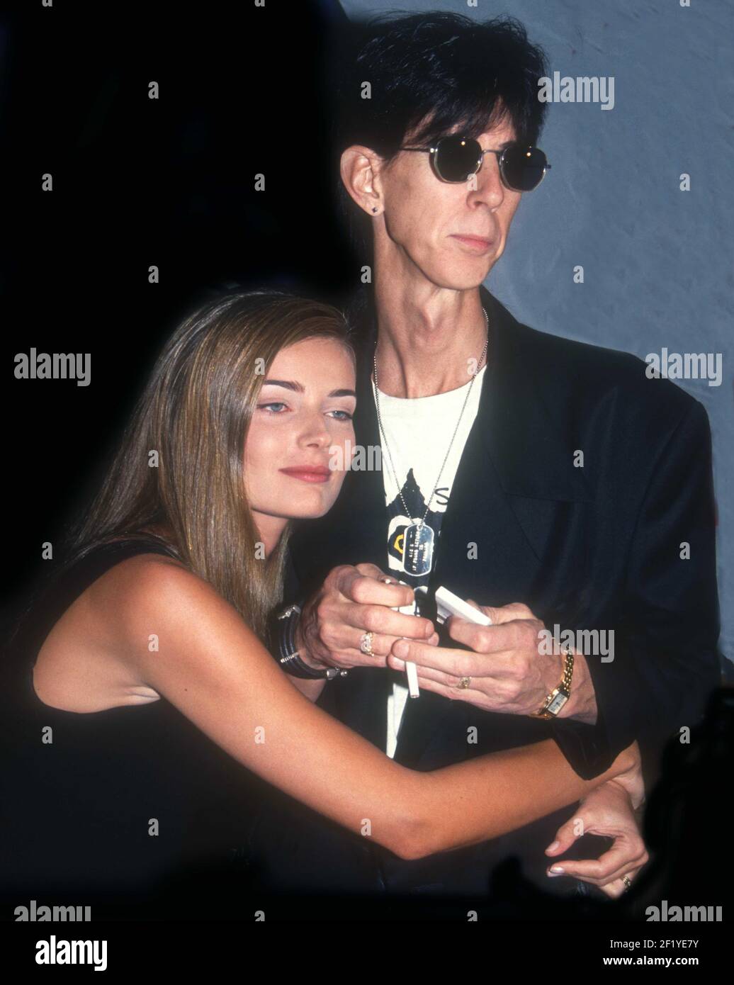 Paulina Porizkova Rick Ocasek 1992, Photo By John Barrett/PHOTOlink ...