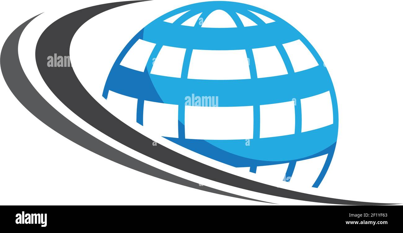 Global logo vector icon illustration design Stock Vector Image & Art ...
